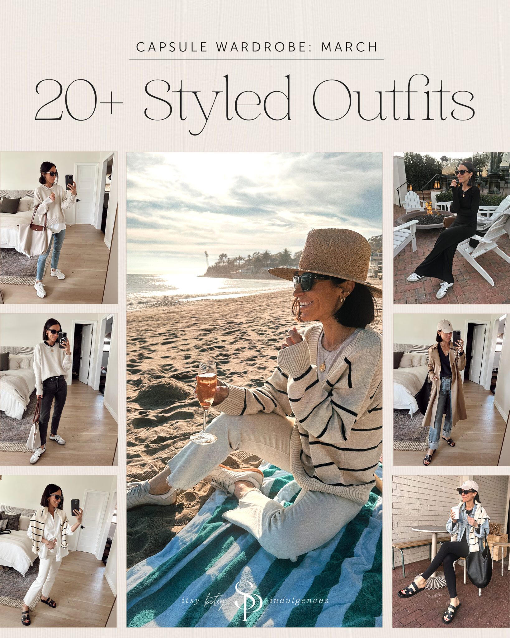 30 Outfits From March's Capsule Wardrobe - posts from Shannon Pulsifer