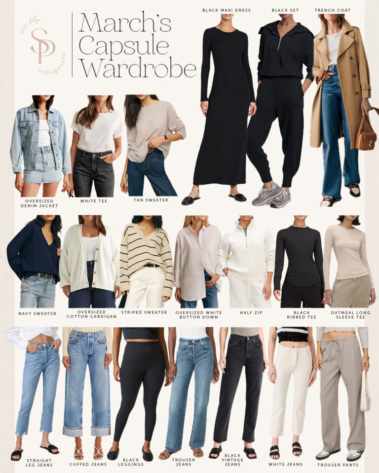 30 Outfits From March's Capsule Wardrobe - posts from Shannon Pulsifer