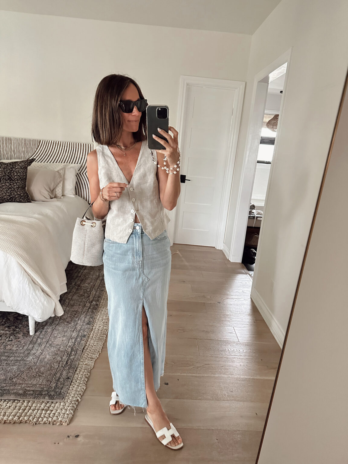 9 No Fail Combos For Styling Vests This Spring + Summer - Fashion posts ...